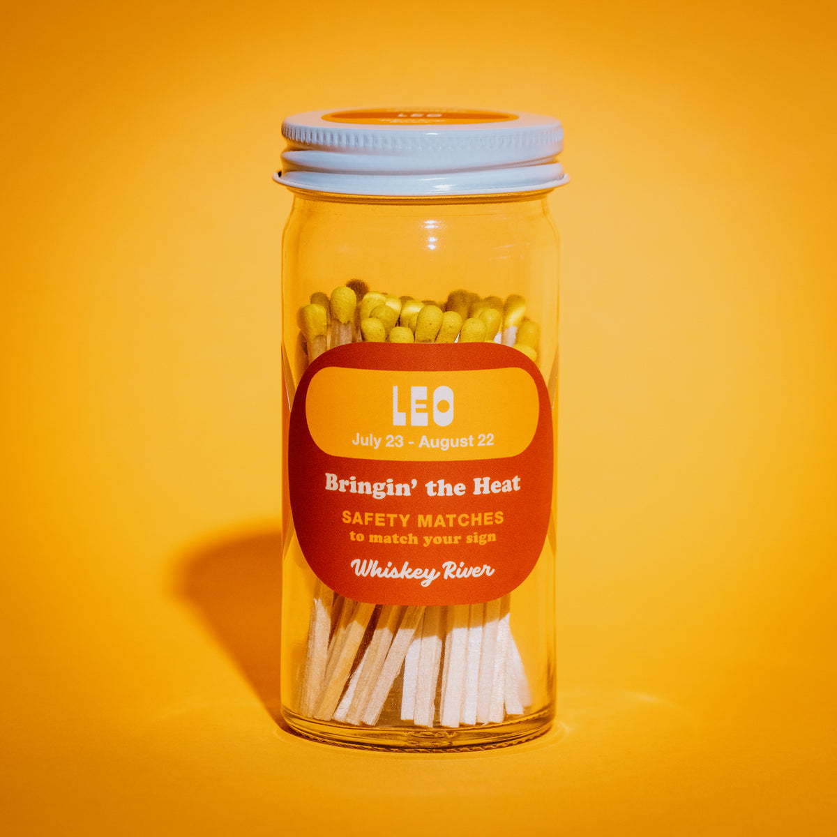 Leo Astrology Safety Matches – Whiskey River Soap Co.