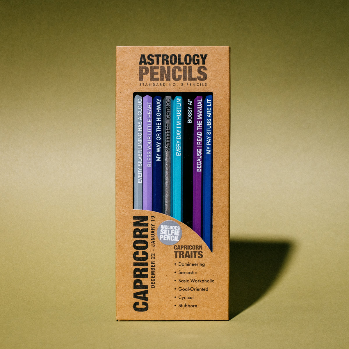 ASTROLOGY PENCILS – Whiskey River Soap Co.