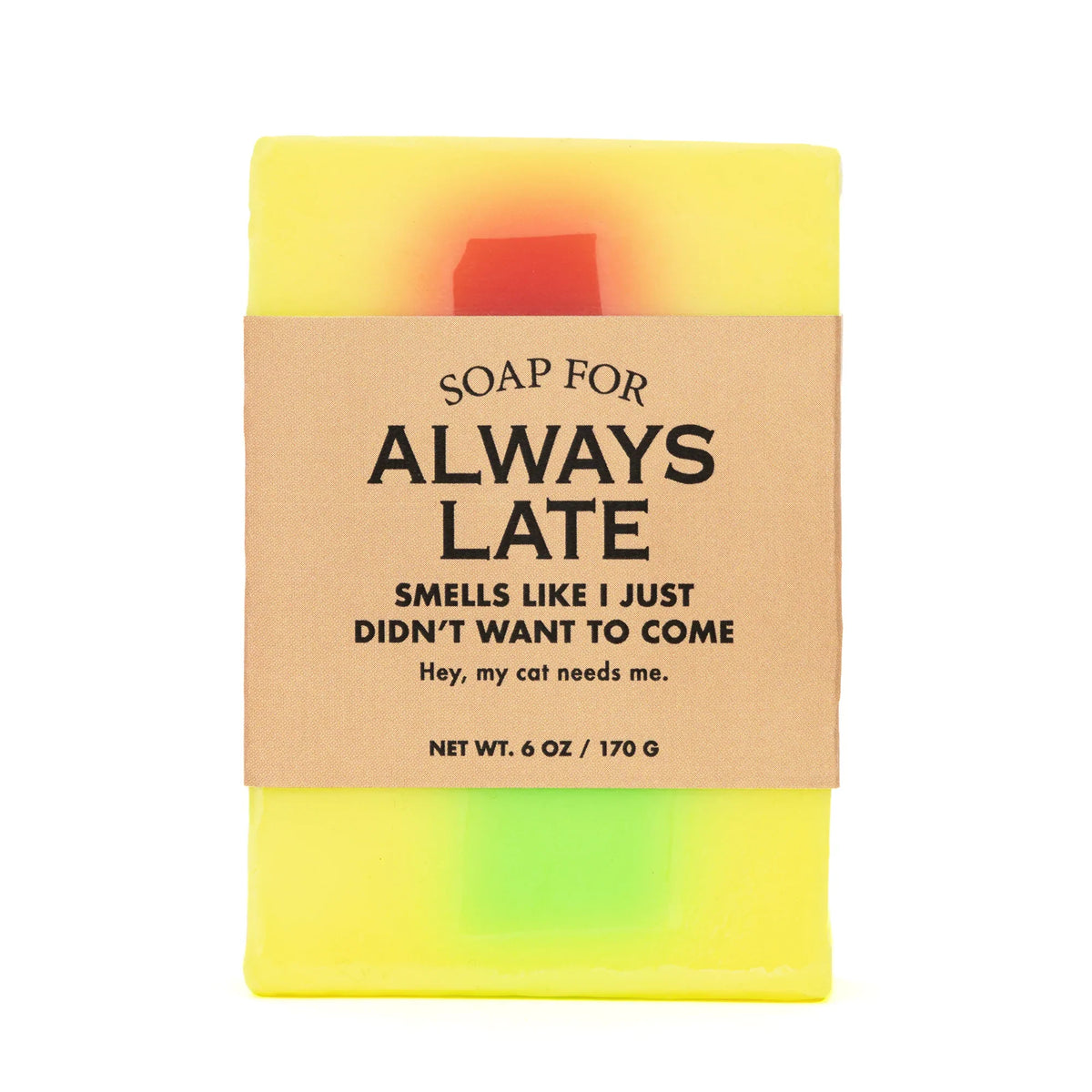 Soap for Always Late – Whiskey River Soap Co.