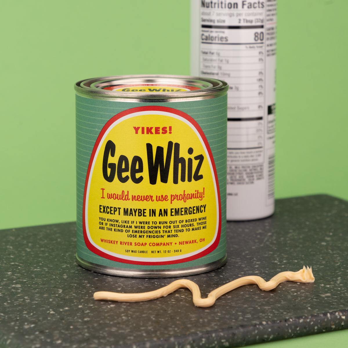 Gee Whiz Anti-Cursing Paint Can Candle – Whiskey River Soap Co.